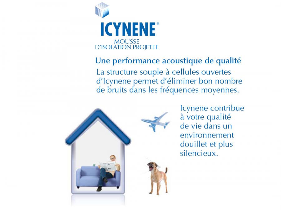 Application Icynène - Isolation Collignon